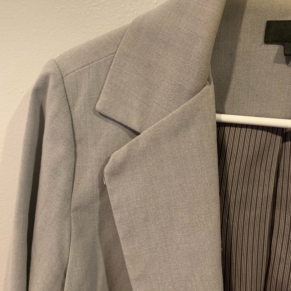 zinc | Jackets & Coats | Grey Blazer | Poshmark